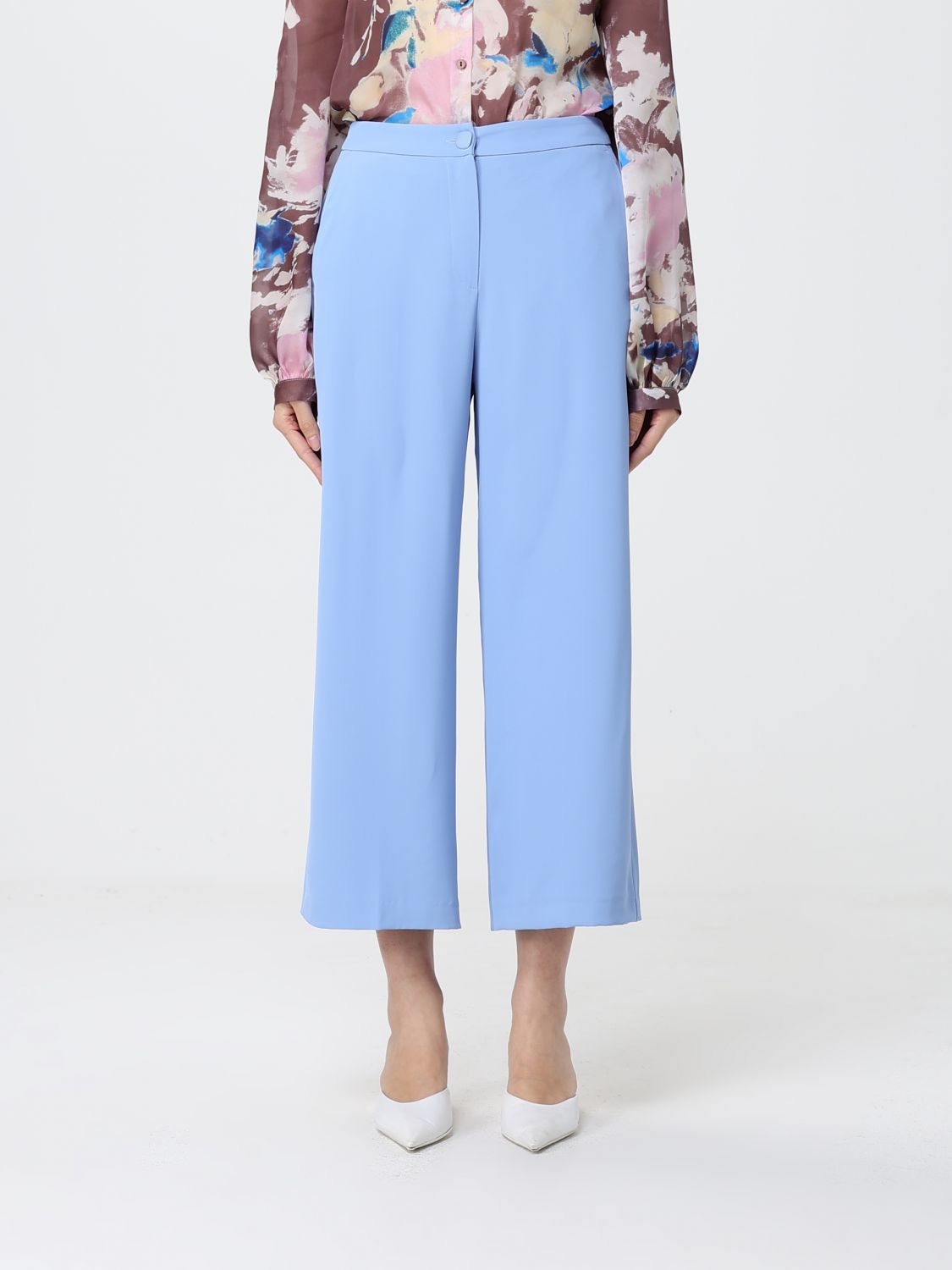 HANITA Hanita Crepe Cropped Trousers